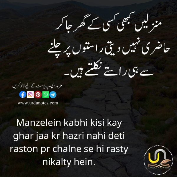Best Inspirational Quotes by Famous People in Urdu Images | Urdu Notes ...